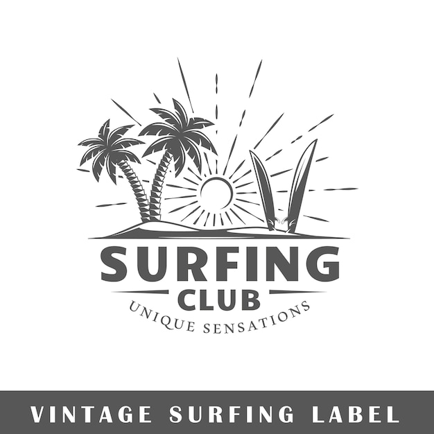 Vintage Surfing Club: Unique Sensations with Palm Trees and Sun | Jiffy ...
