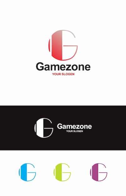 Vibrant Gamezone Logo with Stylized Letter G | Jiffy Designs