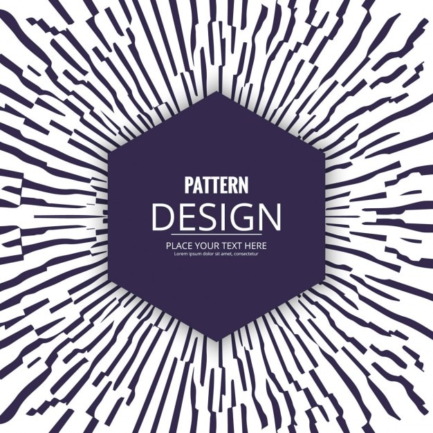 Striking Geometric Pattern with Radiant Rays | Jiffy Designs