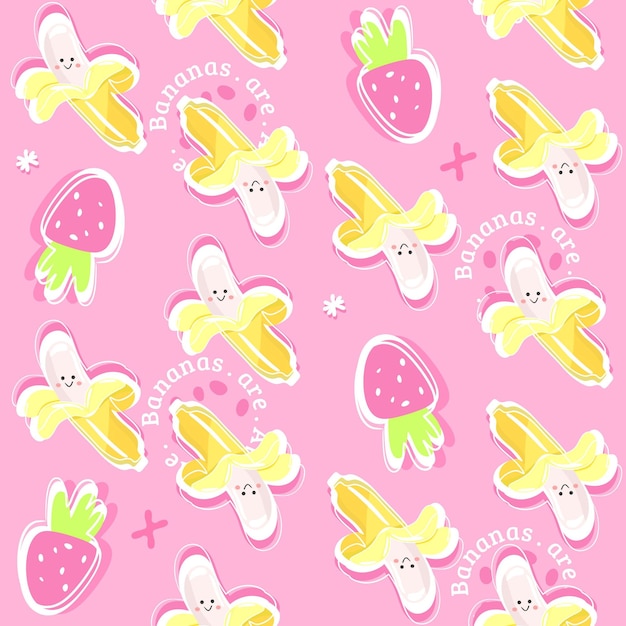 Delightful Fruit and Banana Sticker Collection | Jiffy Designs