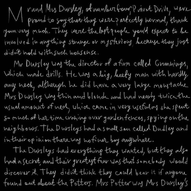 Mysterious Handwritten Musings on an Artistic Journey | Jiffy Designs