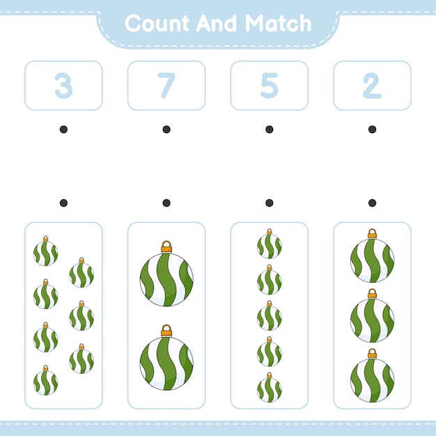Engaging Counting and Matching Activity with Vibrant Seaweed Elements ...