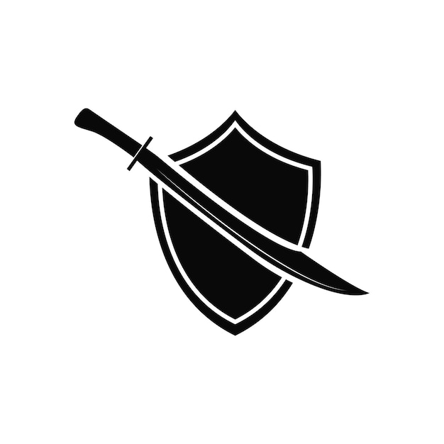 Iconic Shield and Sword Symbol of Strength and Protection | Jiffy Designs