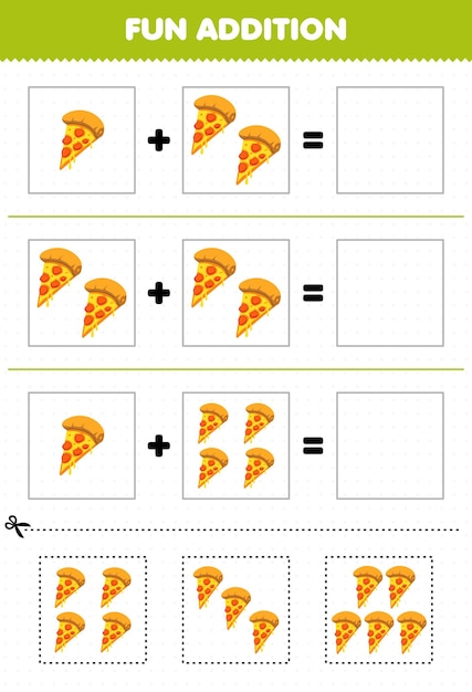 Fun and Engaging Pizza-Themed Addition Puzzle | Jiffy Designs