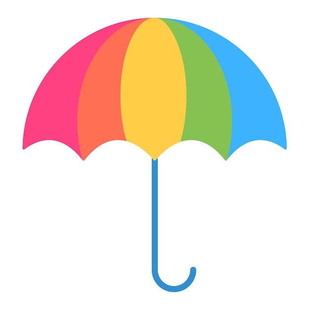 Vibrant Umbrella of Colorful Arches | Jiffy Designs