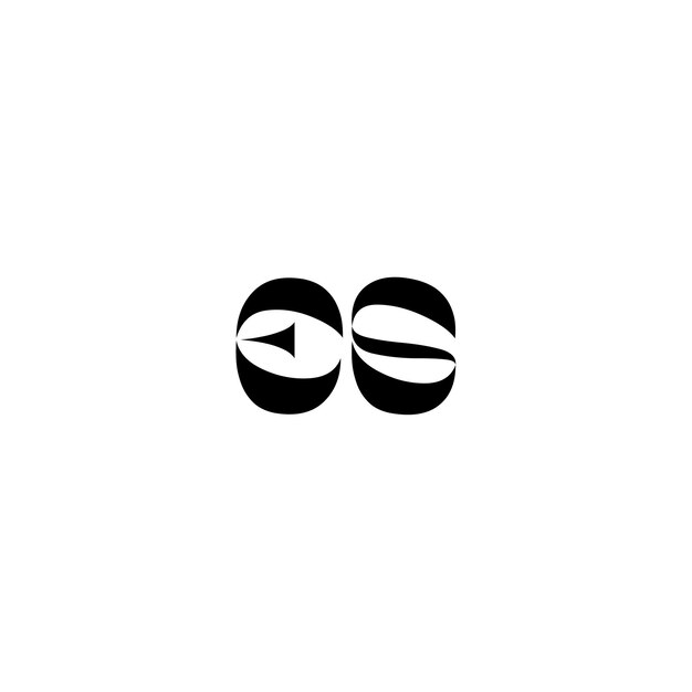 Stylish Monogram Emblem with Geometric Shapes | Jiffy Designs