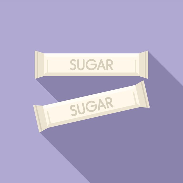 Minimalist Sugar Packets on a Soft Purple Background | Jiffy Designs