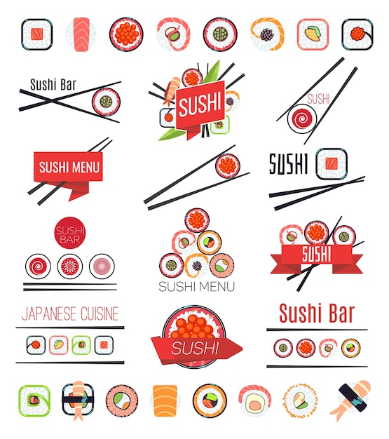 Vibrant Sushi Collection: Diverse Dishes, Iconic Symbols, and Culinary ...