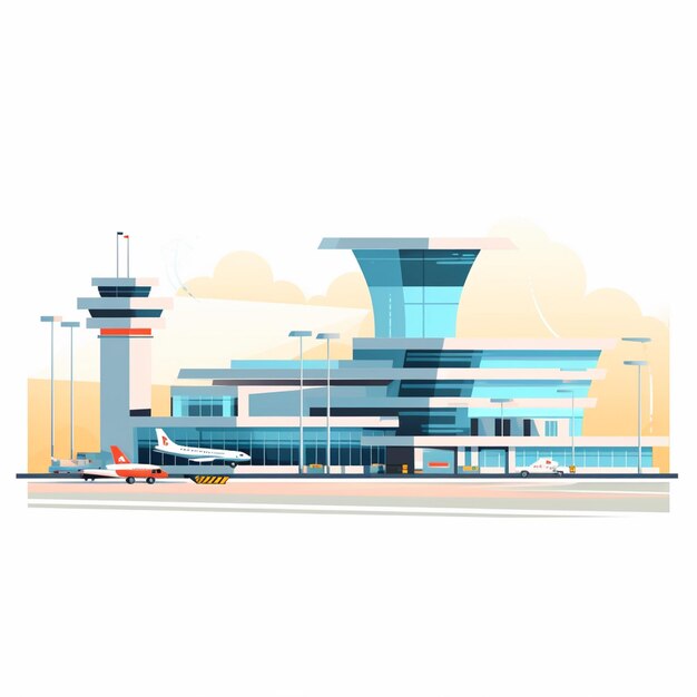 Striking Modern Airport Terminal with Sleek Architecture | Jiffy Designs