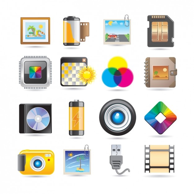 Vibrant Collection of Digital and Multimedia Icons and Graphics | Jiffy ...