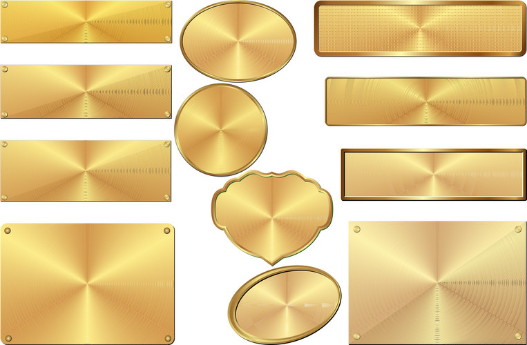 Golden Plates | Jiffy Designs
