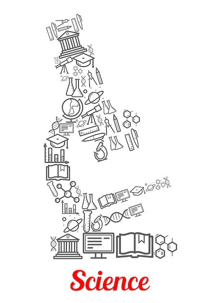 Captivating Collage of Scientific Symbols and Icons | Jiffy Designs