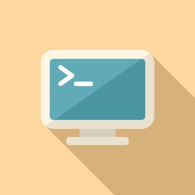 Minimalist Computer Screen with Command Prompt | Jiffy Designs