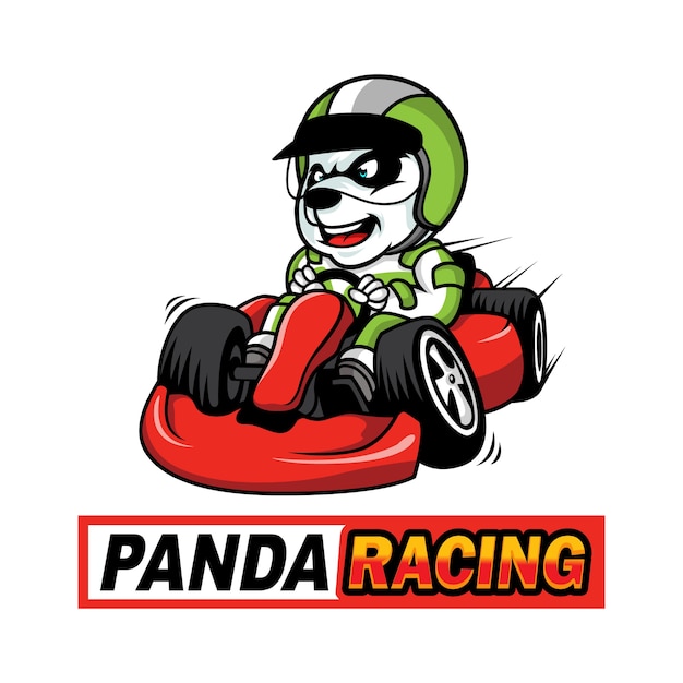 Adorable Panda Racer Speeds Through the Track | Jiffy Designs