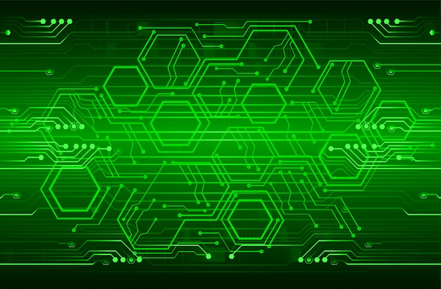 Captivating Hexagonal Circuit Board Backdrop | Jiffy Designs