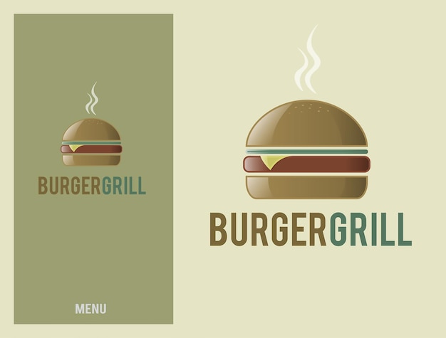 Mouthwatering Burger Grill Logo with Savory Visuals | Jiffy Designs
