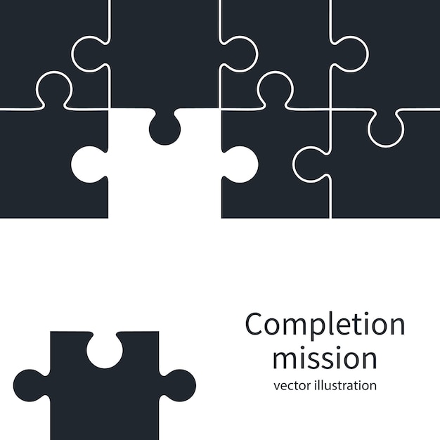 Incomplete Puzzle Pieces Reveal Missing Completion | Jiffy Designs