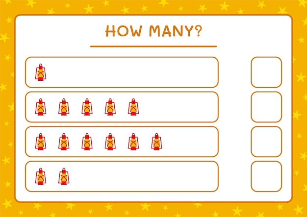 Vibrant Lantern Counting Activity for Kids | Jiffy Designs