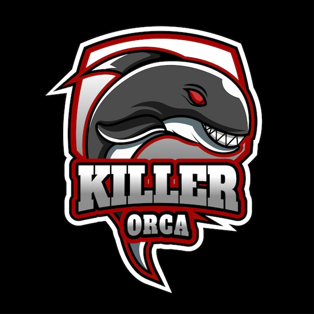 Fierce Killer Orca - Powerful Mascot Design | Jiffy Designs
