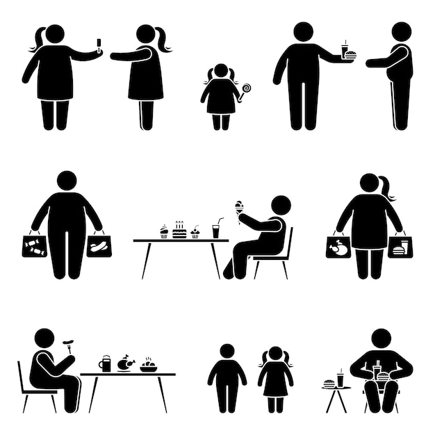 Diverse Collection of Stylized Human Pictograms for Versatile ...