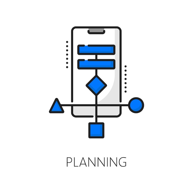 Streamlined Planning Process Visualized on Smartphone | Jiffy Designs