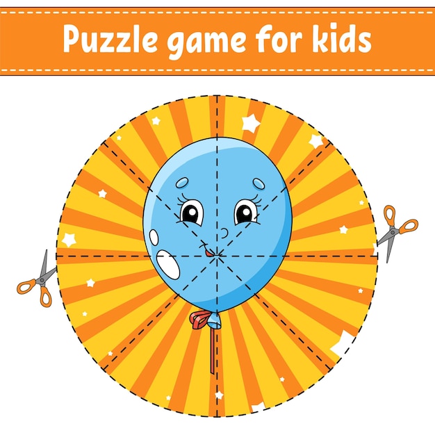 Cheerful Balloon Puzzle Game for Delightful Kids | Jiffy Designs