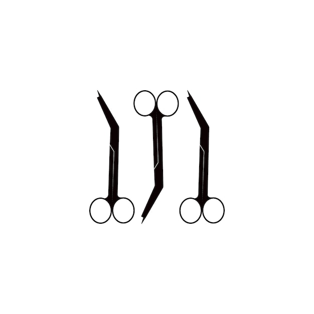 Minimalist Surgical Instruments in Striking Black Silhouette | Jiffy ...
