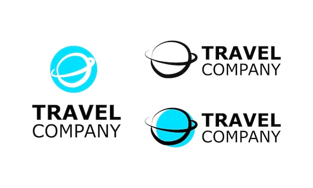 Diverse Travel Company Logos with Globe Symbols | Jiffy Designs