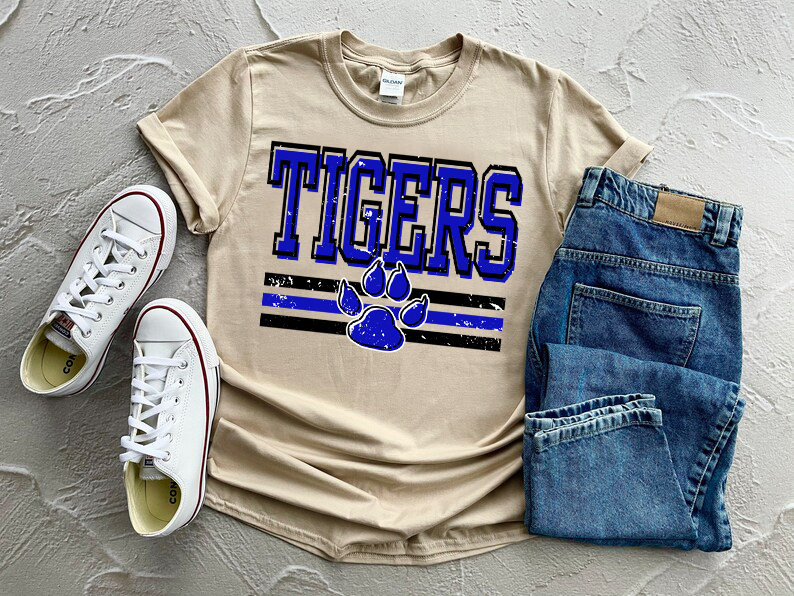 Tigers Sublimation Design | Tigers Digital Download | Sports ...