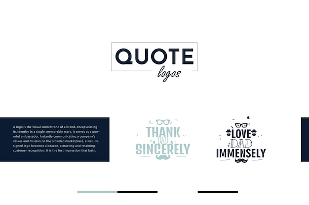Inspiring Quote Logos with Positive Sentiments | Jiffy Designs