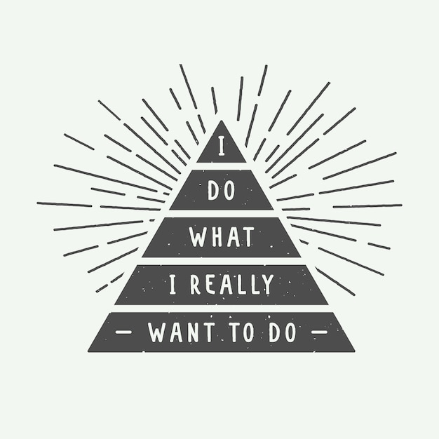 Motivational Pyramid Graphic with Inspiring Message | Jiffy Designs