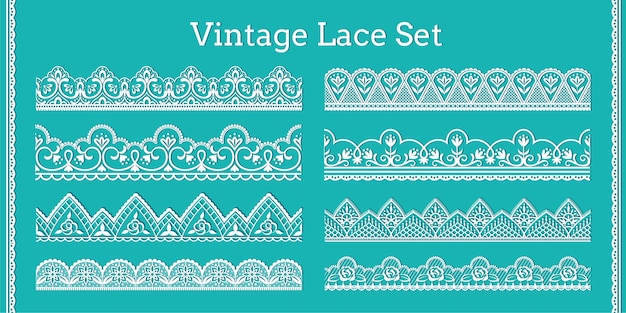Elegant Vintage Lace Borders and Trims Collection | Jiffy Designs