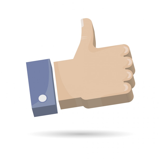 Approving Hand Gesture with Minimalist Style | Jiffy Designs