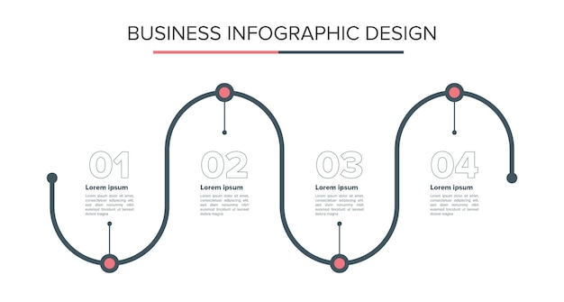 Sleek Infographic Showcasing Business Process Flow and Stages | Jiffy ...