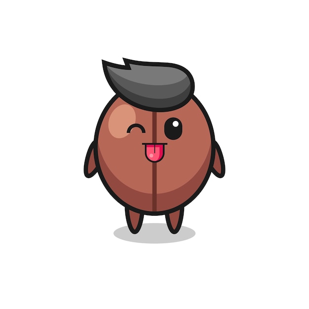 Adorable and Playful Coffee Bean Mascot Design | Jiffy Designs
