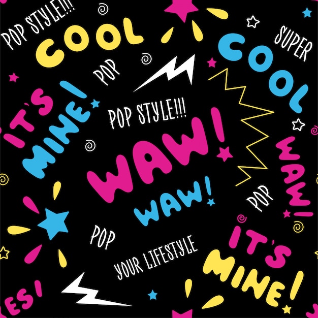 Vibrant Pop Art Explosion of Fun and Excitement | Jiffy Designs