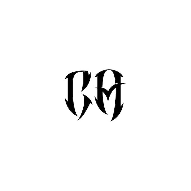 Elegant Monogram Emblem with Distinctive Letter Design | Jiffy Designs