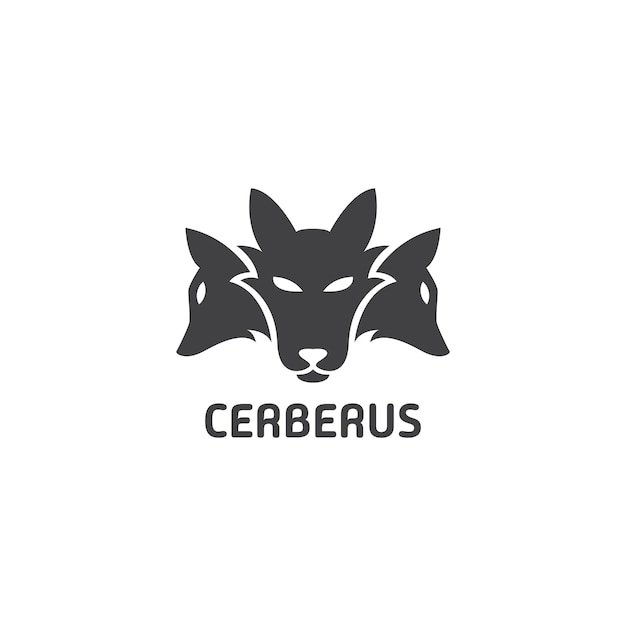 Captivating Three-Headed Canine Guardian: The Cerberus Emblem | Jiffy ...