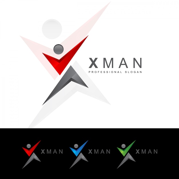 Dynamic X-Shaped Logo Design for Professional Services | Jiffy Designs
