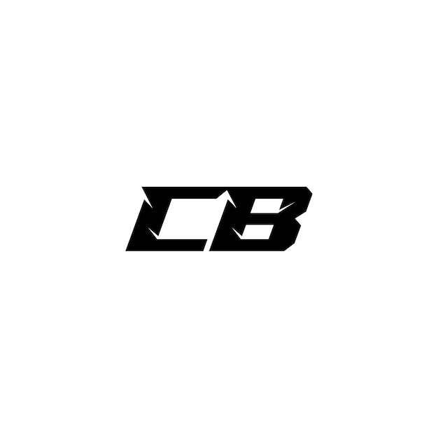Sleek and Minimalist CB Logo Design | Jiffy Designs