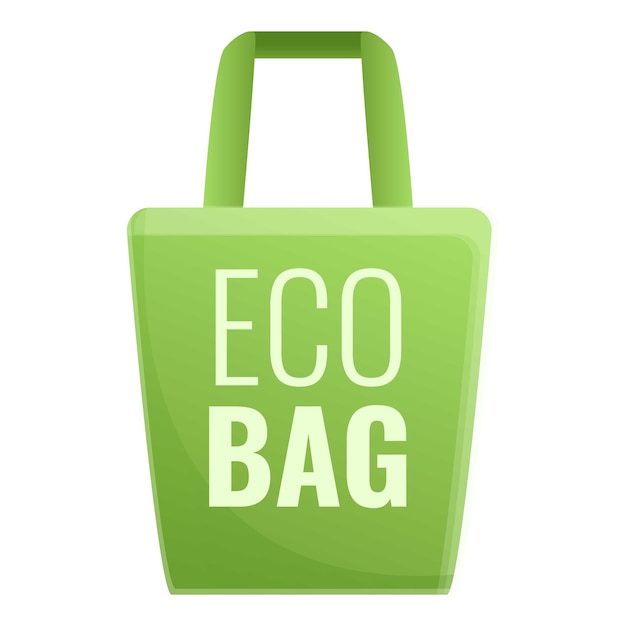 Vibrant Green Eco Bag with Bold Text | Jiffy Designs