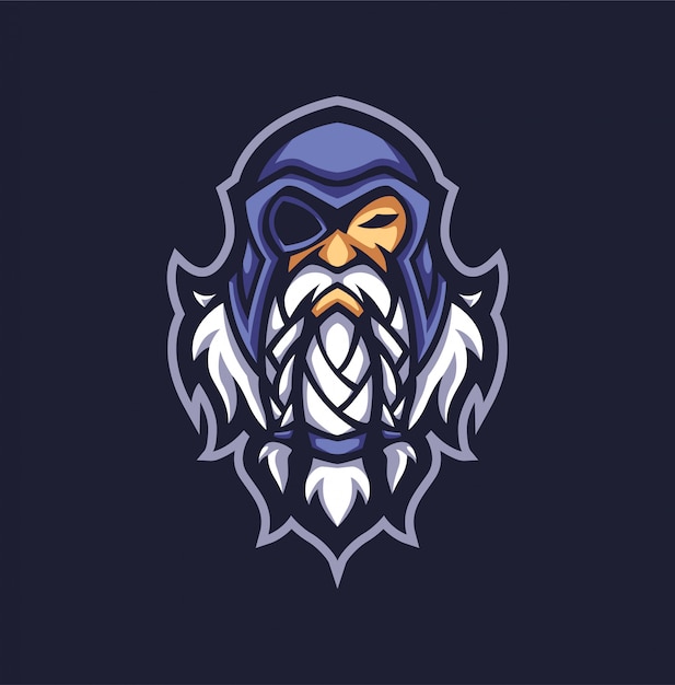 Powerful Mythical Creature Mascot with Piercing Gaze | Jiffy Designs