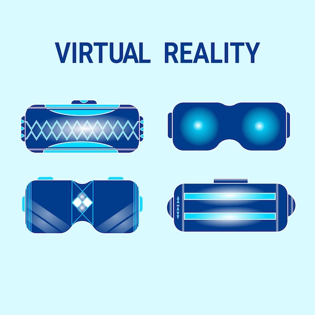 Diverse Collection of Vibrant Virtual Reality Headsets | Jiffy Designs