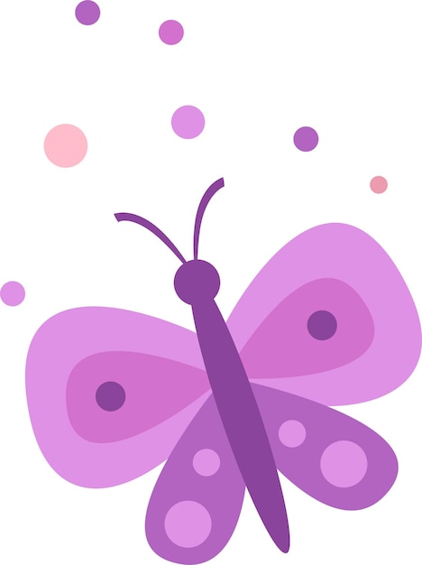 Vibrant Butterfly Polka Dot Design | Jiffy Designs
