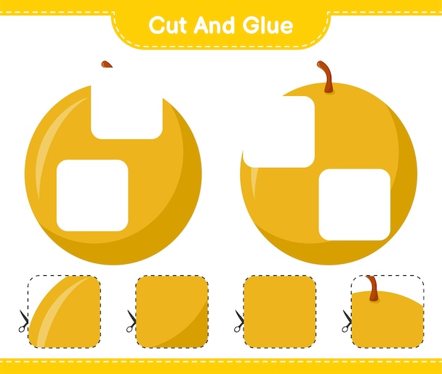 Vibrant Yellow Cut-and-Glue Shapes for Crafting and Design | Jiffy Designs