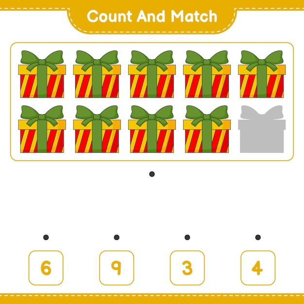Vibrant Carrots in a Count and Match Game | Jiffy Designs