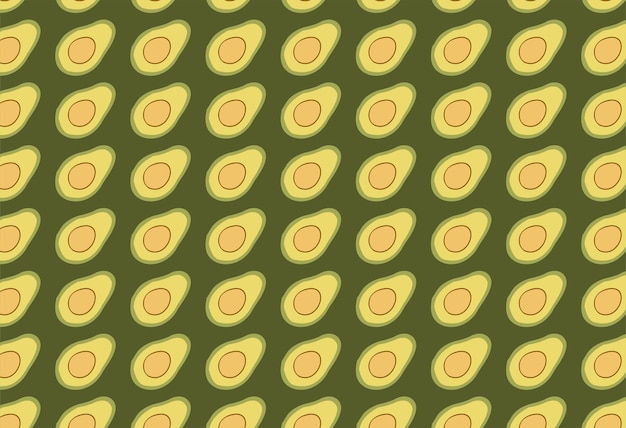 Vibrant Avocado Mosaic: A Repeating Pattern of Creamy Halves | Jiffy ...