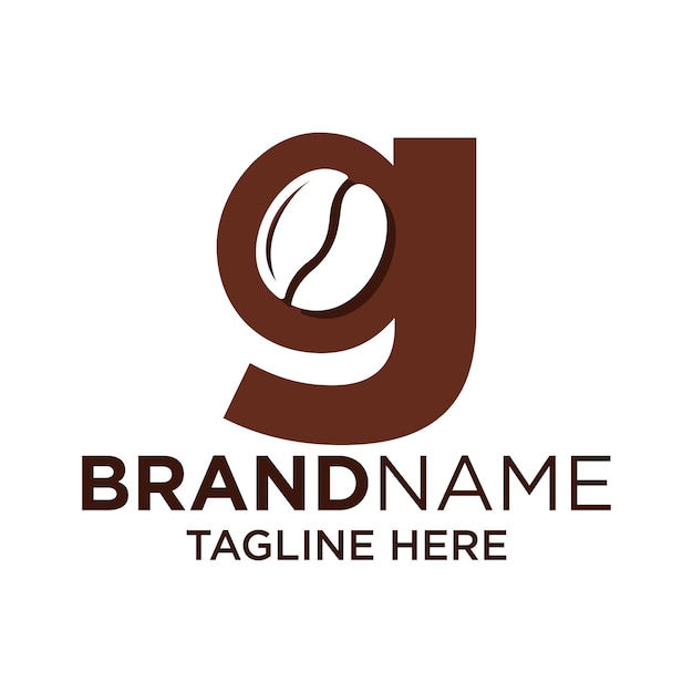 Stylish Coffee-Inspired Letter G Logo Design | Jiffy Designs