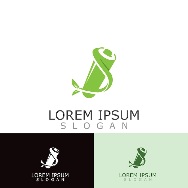 Graceful Green Serpent Symbol with Elegant Lettering | Jiffy Designs