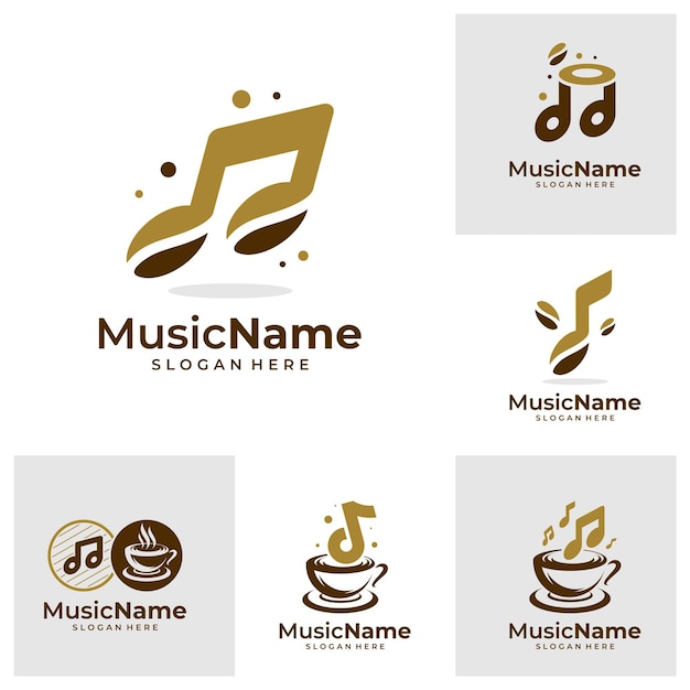 Versatile Musical Emblem Collection: Melodic Symbols for Diverse ...